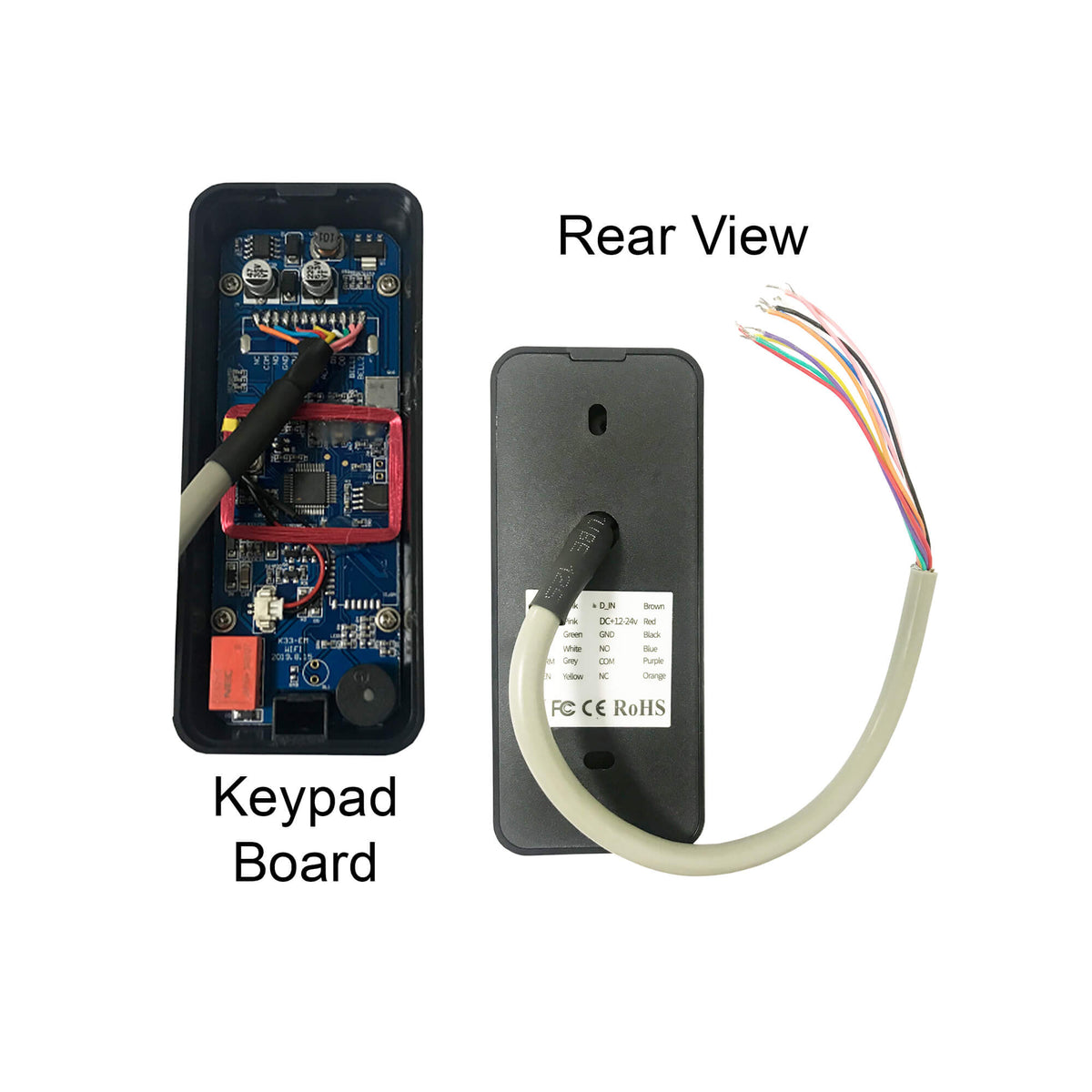 Standalone Access Control Keypad Card Reader. Outdoor IP68 Weatherproof ...