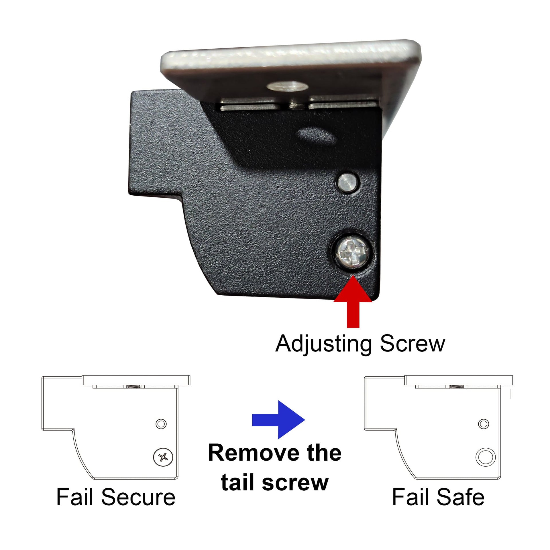 Kit One Door Access Control. Electric Door Strike with 770lbs. Fail ...